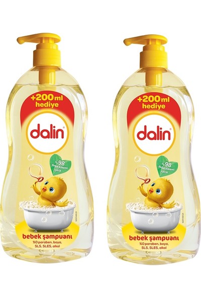 Dalin Bebe Şampuanı 900 ml x 2 Adet