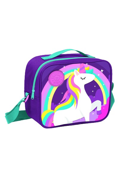 Yaygan Kids Mor Unicorn Resimli Thermo Beslenme Çantası