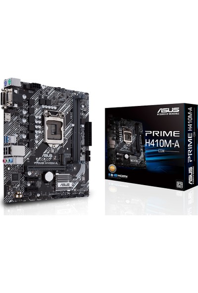 Asus Prime H410M-A/CSM Intel H410 DDR4 2933 MHz Lga1200 mAtx Anakart Asus Prime H410M-A/CSM Intel H410 DDR4 2933 MHz Lga1200 mAtx Anakart