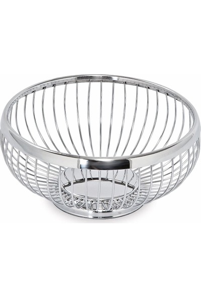 Kapp Çelik Tel Ekmek Sepeti 20X10 cm Kapp Çelik Tel Ekmek Sepeti 20X10 cm