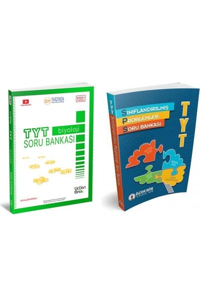 Üç Dört Beş Yayıncılık TYT Biyoloji Soru Bankası +Özdebir Problemler TYT