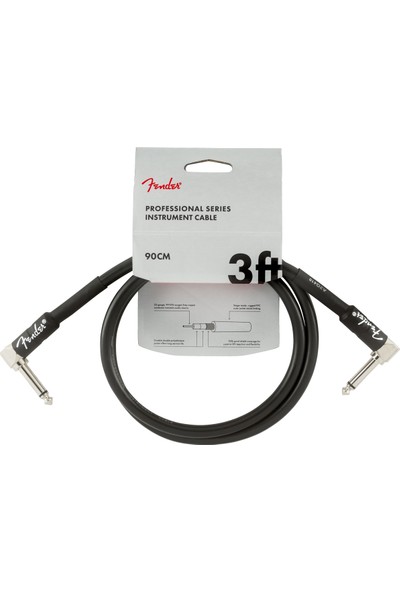 Fender Professional Series Instrument Cable 90 cm Enstrüman Kablosu Fender Professional Series Instrument Cable 90 cm Enstrüman Kablosu