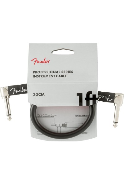 Fender Professional Series Instrument Cable 30 cm Enstrüman Kablosu Fender Professional Series Instrument Cable 30 cm Enstrüman Kablosu