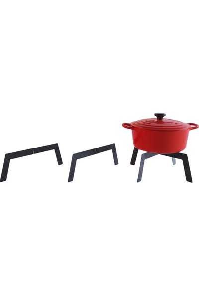 Latnox Pratik Kamp Ocağı - Ateş Üstü Izgara - Küçük Boy 24 cm Latnox Pratik Kamp Ocağı - Ateş Üstü Izgara - Küçük Boy 24 cm