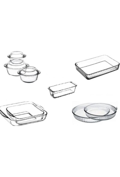 Paşabahçe Borcam Mutfak Seti 10 Parça Paşabahçe Borcam Mutfak Seti 10 Parça