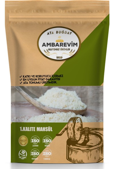 Ambarevim Badem Unu 250 gr Taş Değirmen Lezzeti Ambarevim Badem Unu 250 gr Taş Değirmen Lezzeti