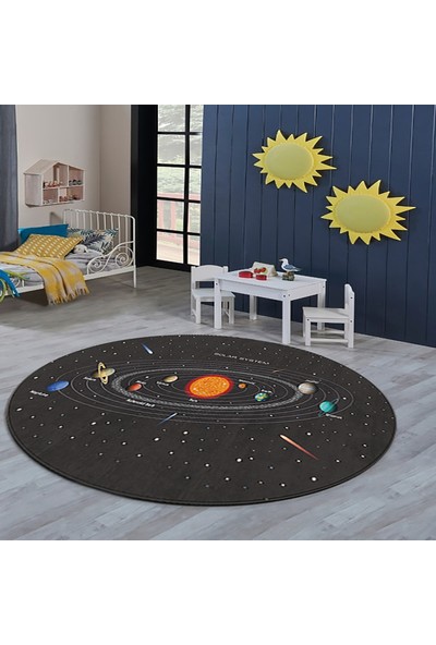 Homefesto Dekoratif Özel Tasarım Antibakteriyel Leke Tutmaz Çocuk Halısı