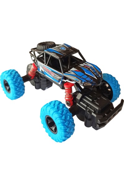 Tigoes Diecast Metal Amortisörlü Çek Bırak 4x4 Mavi Jeep 1:36 Ölçek Tigoes Diecast Metal Amortisörlü Çek Bırak 4x4 Mavi Jeep 1:36 Ölçek