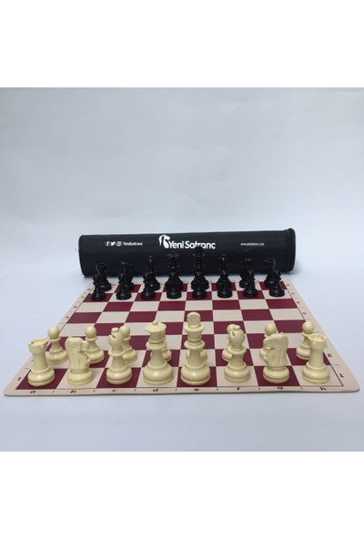 Yeni Satranç Profesyonel Satranç Takımı Şah Boyu 94 mm 5'li