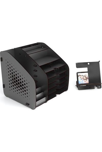 Design Otto Fx XL Hexa A4 Evrak Rafı Masaüstü Organizer Siyah Design Otto Fx XL Hexa A4 Evrak Rafı Masaüstü Organizer Siyah