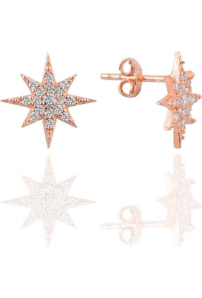 Söğütlü Si̇lver Gümüş Kutup Yıldızı Modeli Küpe Söğütlü Si̇lver Gümüş Kutup Yıldızı Modeli Küpe