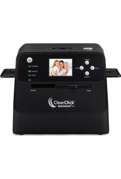 Clearclick 14 MP Quickconvert 2.0 Fotoğraf, Slayt ve Negatif Tarayıcı