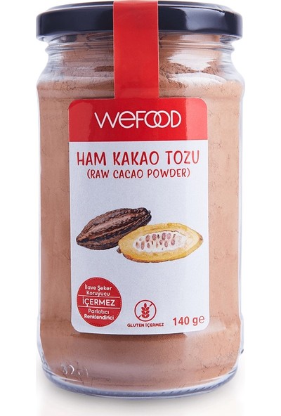 Wefood Ham Kakao Tozu 140 gr Wefood Ham Kakao Tozu 140 gr
