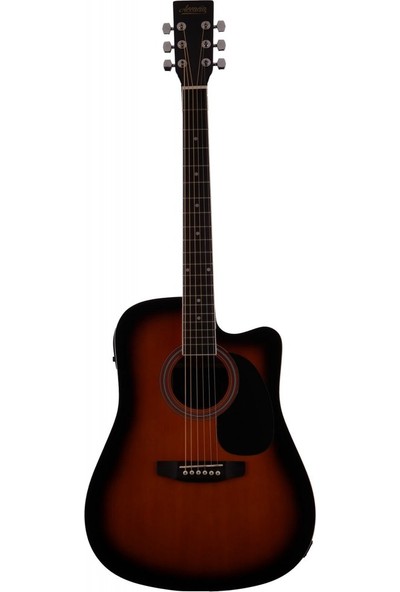 Accacia ACF-650N-SBC Sunburst Elektro Akustik Gitar Accacia ACF-650N-SBC Sunburst Elektro Akustik Gitar