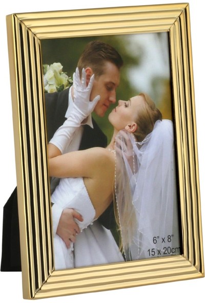 Çiçek Hediyelik Metal Fotoğraf Çerçevesi