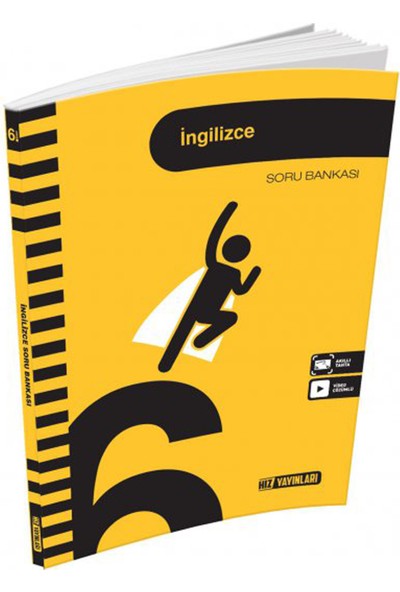 Hız Yayınları 6. Sınıf İngilizce Soru Bankası