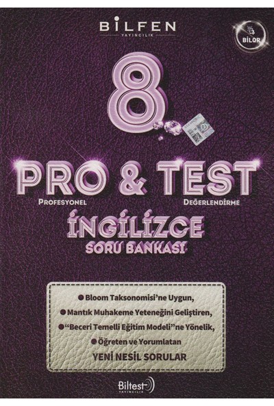 Bilfen Yayınları 8. Sınıf Ingilizce Protest Soru Bankası Bilfen Yayınları 8. Sınıf Ingilizce Protest Soru Bankası