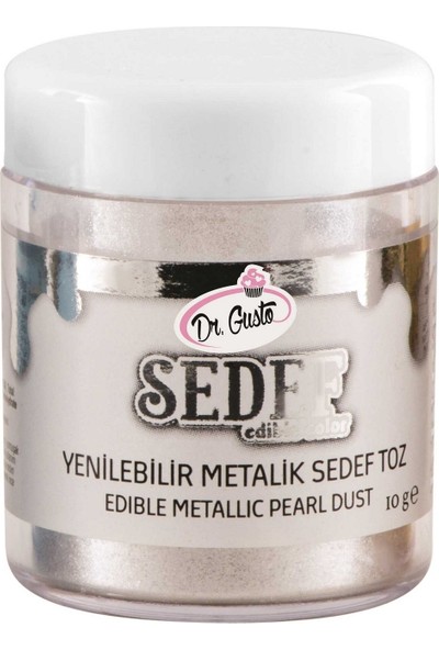Dr Gusto Metalik Toz Boya Sedef 10 gr Dr Gusto Metalik Toz Boya Sedef 10 gr