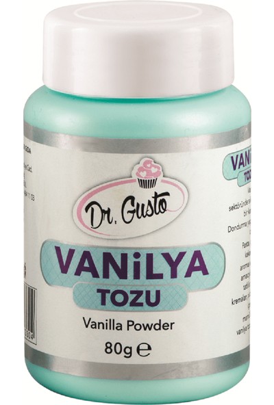 Dr Gusto Vanilya 80 gr