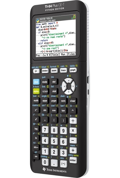 Texas Instruments Tı-84 Plus Ce-T Python Edition Hesap Makinesi Texas Instruments Tı-84 Plus Ce-T Python Edition Hesap Makinesi