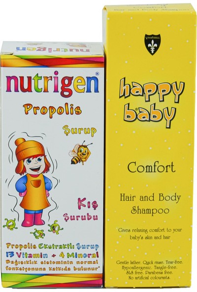 Nutrigen Propolis Şurup 200 Ml+ Saç ve Vücut Şampuanı Hediyeli!