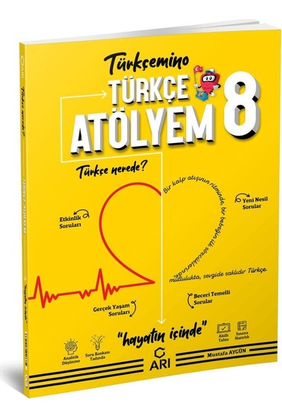 Arı Yayıncılık Türkçe Mino Türkçe Atölyem 8. Sınıf Arı Yayıncılık Türkçe Mino Türkçe Atölyem 8. Sınıf