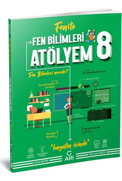 Arı Yayıncılık Fenito Fen Bilimleri Atölyem 8. Sınıf Arı Yayıncılık Fenito Fen Bilimleri Atölyem 8. Sınıf