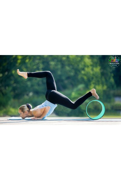 Gymo Pro Series Yoga Tekerleği Egzersiz Çemberi 33cm Pembe x Siyah