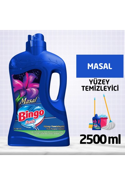 Bingo Fresh Yüzey Temizleyici Masal 2,5 L