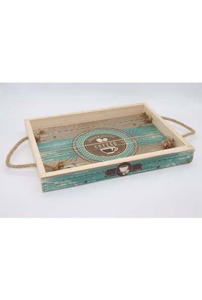 Zembu Halatlı Kasa Tepsi