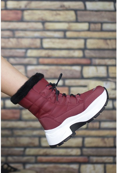 Riccon Bordo Kar Kadın Botu 00127455