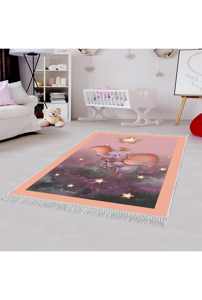 Homefesto Dekoratif Özel Tasarım Pamuklu Dokuma Taban Yumuşak Dokulu Modern Çocuk Halısı Lila 80 x 120 cm Homefesto Dekoratif Özel Tasarım Pamuklu Dokuma Taban Yumuşak Dokulu Modern Çocuk Halısı Lila 80 x 120 cm