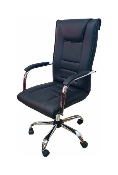 Herkese Mobilya Krom Müdür Koltuğu