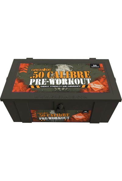 GRENADE 50 CALİBRE PRE WORKOUT KAN PORTAKALI AROMALI GRENADE 50 CALİBRE PRE WORKOUT KAN PORTAKALI AROMALI