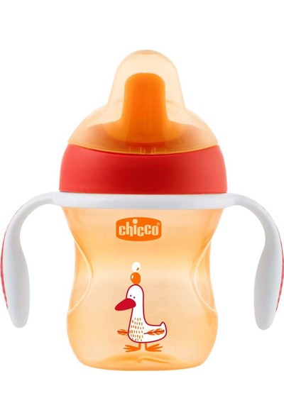 Chicco Yarı Yumuşak Uçlu Eğitim Bardağı 200 ml 6 Ay+ Chicco Yarı Yumuşak Uçlu Eğitim Bardağı 200 ml 6 Ay+
