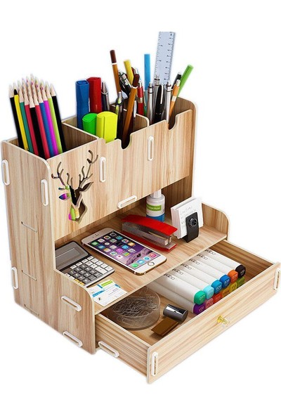 Ahşap Pusula Masaüstü Kalemlik Organizer 23 x 15 x 25 cm Ahşap Pusula Masaüstü Kalemlik Organizer 23 x 15 x 25 cm