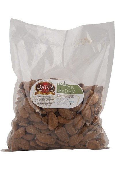 Datça Ak Badem Ekstra (Çiğ) 500 gr