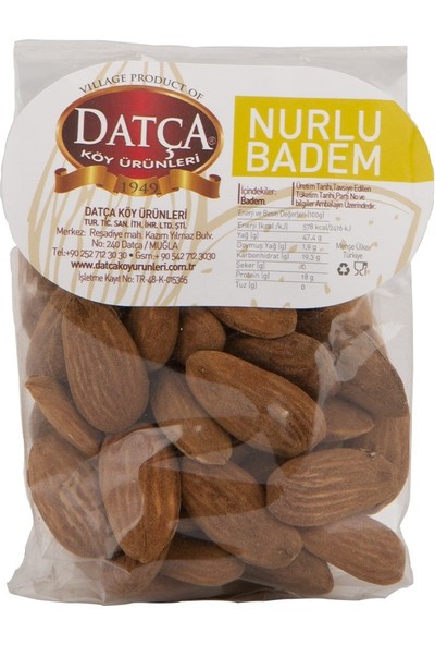 Datça Nurlu Badem 250 gr Datça Nurlu Badem 250 gr