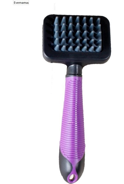 Karlie Kedi Masaj Fırçası 8 x 7 x 4 cm Mor-Siyah