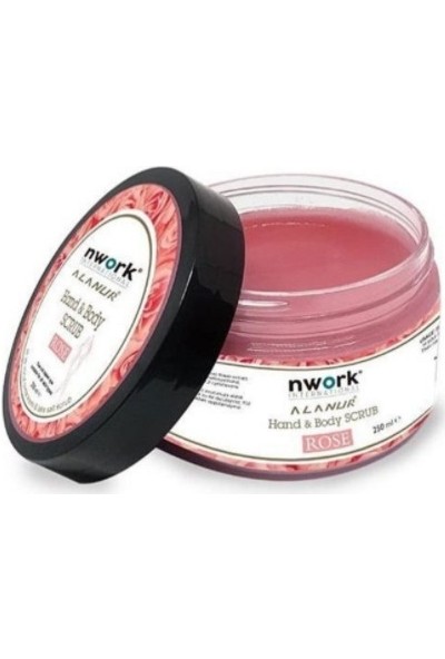 Nwork Hand & Body Scrup Güllü Peeling Nwork Hand & Body Scrup Güllü Peeling