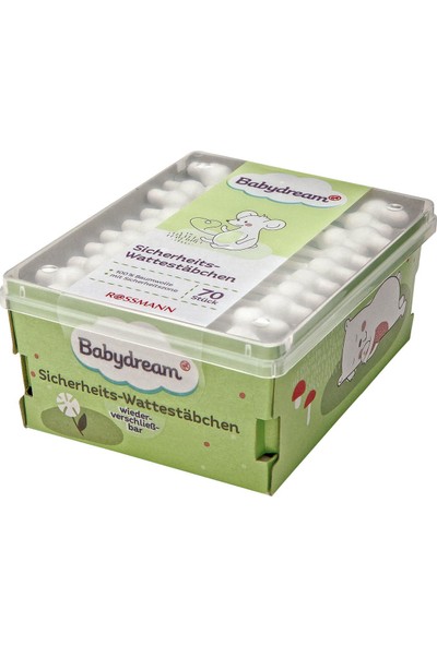 Babydream Bebek Emniyetli Kulak Çubuğu 70 Adet