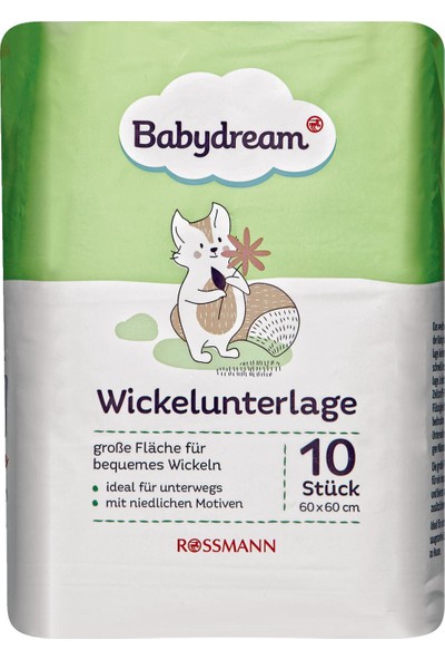 Babydream Bebek Alt Değiştirme Örtüsü 10 Adet