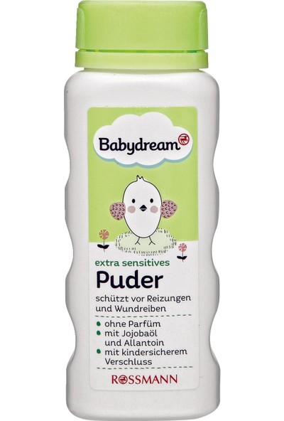 Babydream Bebek Pudrası Çok Hassas Cilt Jojoba Yağlı 100 gr Babydream Bebek Pudrası Çok Hassas Cilt Jojoba Yağlı 100 gr