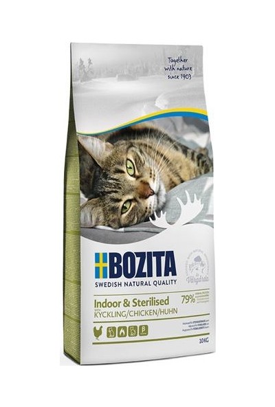 Bozita Feline Indoor&sterilised Kısırlaştırılmış Kedi Maması 10 kg Bozita Feline Indoor&sterilised Kısırlaştırılmış Kedi Maması 10 kg