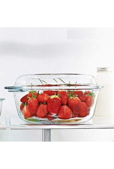 Paşabahçe 59003 Kapaklı Borcam Tencere 2100 cc