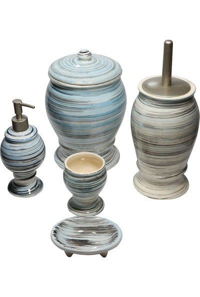 Red Seramik Collection 5'li Banyo Seti