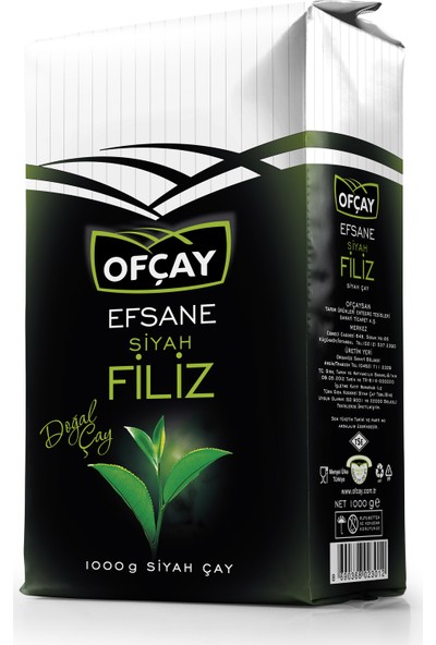 Ofçay Efsane Filiz Siyah Cay 1 Kg