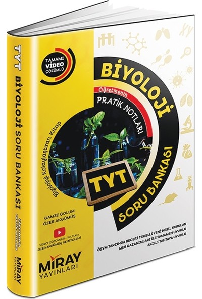 Miray Yayınları TYT Biyoloji Soru Bankası