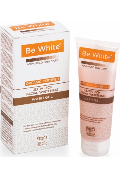 Be White Organik Leke Giderici ve Beyazlatıcı Yüz Yıkama Jeli Be White Organik Leke Giderici ve Beyazlatıcı Yüz Yıkama Jeli