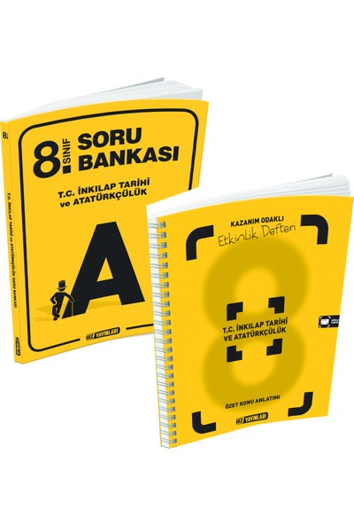 Hız Yayınları LGS 8. Sınıf Inkılap Tarihi Soru Bankası ve Etkinlik Defteri